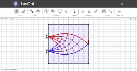Layopt Truss Layout Optimization Tool