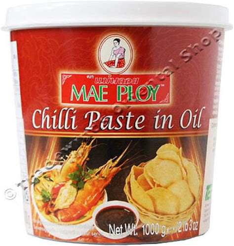 Mae Ploy Chilli Paste In Oil 1kg Uk Grocery