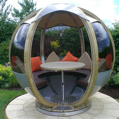 Luxury Rotating Seater Garden Pod Ornate Garden Cuckooland
