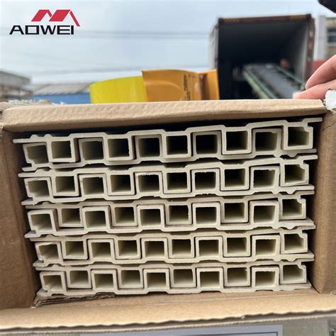 Fluted Wall Cladding Embossed Composite Cladding Side Terrasse Acoustic