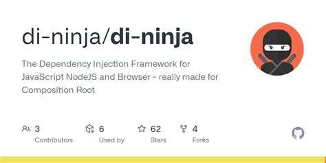 Github Di Ninjadi Ninja The Dependency Injection Framework For Javascript Nodejs And Browser
