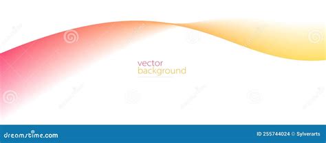 Smooth Flow Of Wavy Shape With Gradient Vector Abstract Background