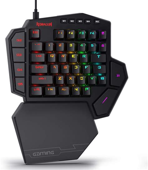 Azeron Gaming Keypad Programmable One Handed Gaming Keyboard For Pc Gaming With