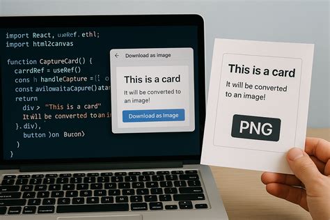Convert React Or Html Code To Image By Emeruche Ikenna Medium