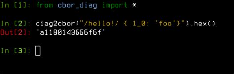 Introducing Cbor Diag A Simple Tool Dor Cbor Diagnostic Notation R