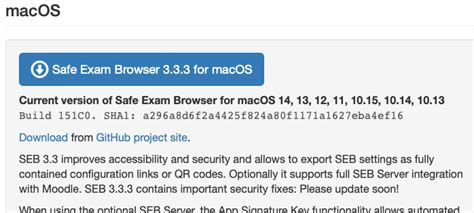 Cannot Install Safe Exam Browser On My Co Apple Community