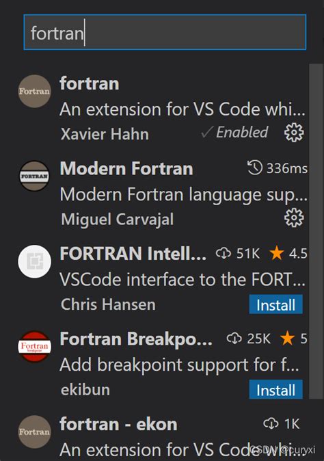 Vs Code Fortran高亮vscode Fortran 高亮空格 Csdn博客