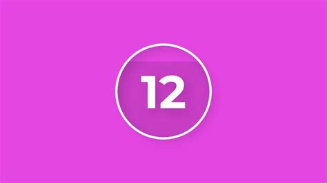Css Countdown Timer Using Only One Div Element