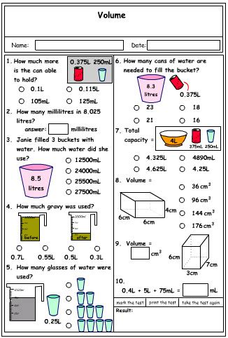 Volume Problem Solving Studyladder Interactive Learning Games