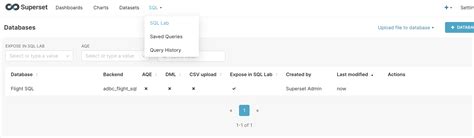 Explore A New Way To Deploy Data Storage And Analytics With Arrow Flight Sql And Apache Superset