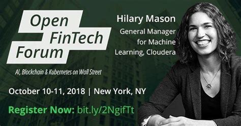 cloudera on linkedin machinelearning opensource osfintech