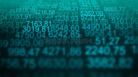 blue numerical background stock illustration illustration of abstract 11175515