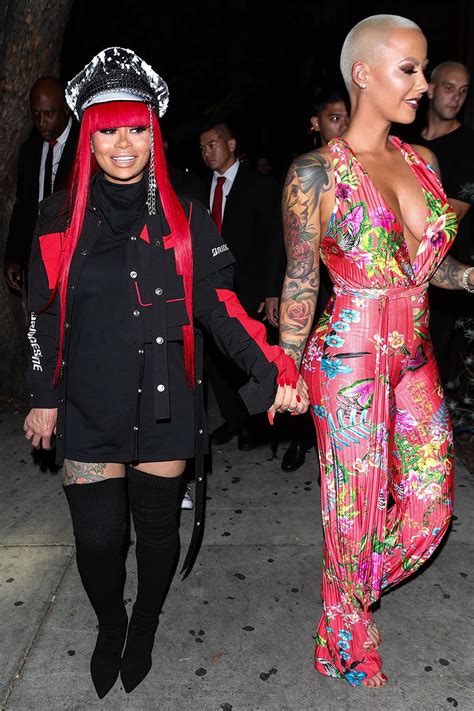 Amber Rose And Blac Chyna Attend Ambers App Launch Event At Peppermint