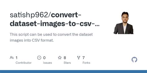 Github Satishp962convert Dataset Images To Csv Python This Script
