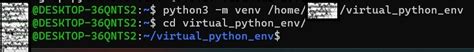 Python Basics Creating Virtual Environment And Activating