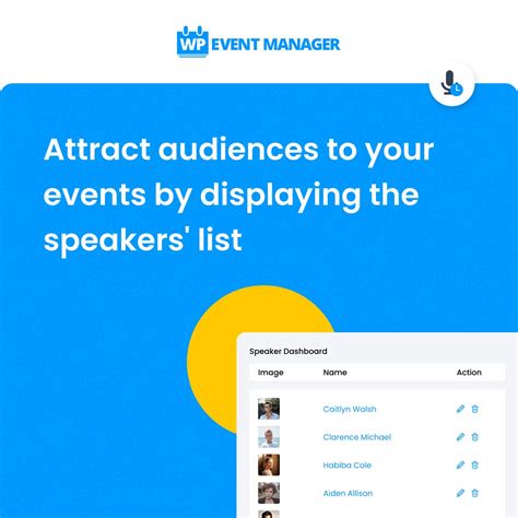 Wp Event Manager On Linkedin Speakers Attendees Event Wordpressplugin Addons Plugins