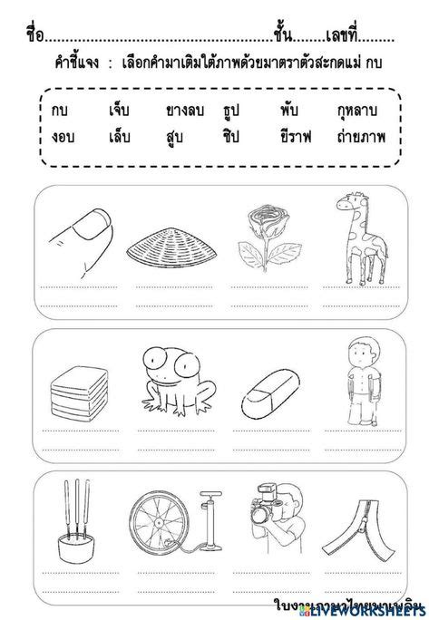 ปักพินโดย ส้ม เช้งๆ ๆๆๆๆ ใน การศึกษา ใบงานอนุบาล สื่อการสอนคณิตศาสตร์ แบบฝึกหัดภาษา