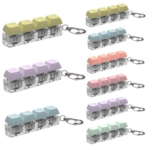 Tofotl Keyboard Fidget Toys For Adults Keyboard Clicker With Led Light