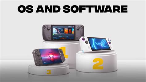 Steam Deck Oled Comparison Vs Rog Ally Legion Go