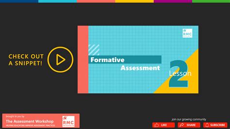 The Assessment Workshop Is Now On Youtube The Assessment Workshop
