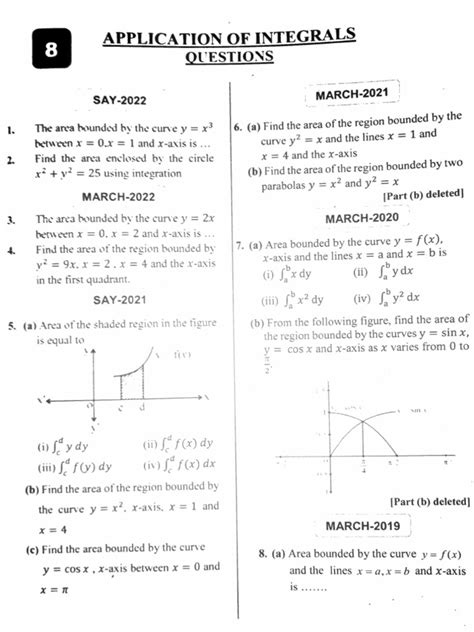 Application Of Integrals Pdf