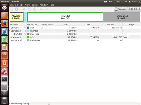 mount partitioning issues using gparted with linux ask ubuntu