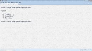 Ordered Lists In Html Tutorial Teachucomp Inc