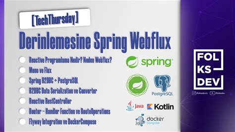 Techthursday Derinlemesine Spring Webflux Youtube