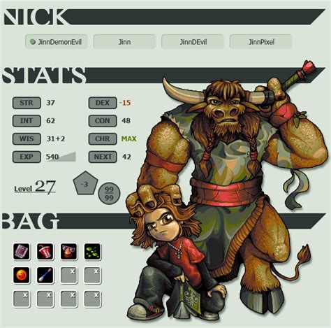 RPG Stats By JINNdev On DeviantArt