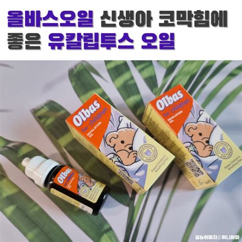 올바스오일 포 칠드런 신생아 코막힘에 좋은 유칼립투스 오일 네이버 블로그