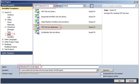 How To Create Deploy Wcf Service And Create External List Using Wcf In