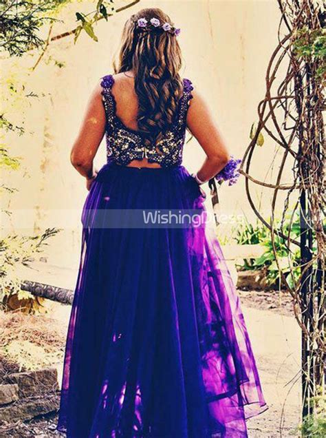 Two Piece Plus Size Prom Dressesroyal Blue Plus Size Prom Dresslong