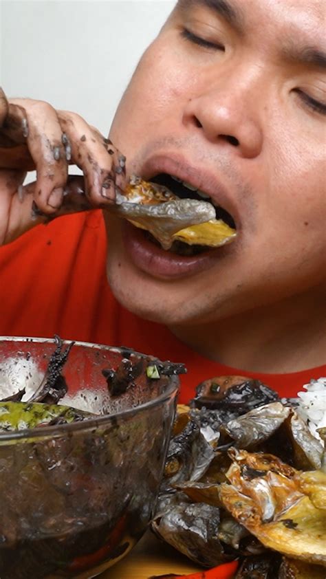 Crispy Danggit At Adobong Pusit Perfect Combo Ewicmukbang Pusit