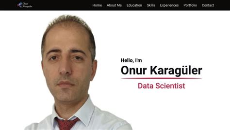 Onur K On Linkedin Portfolio Css Html Javascript