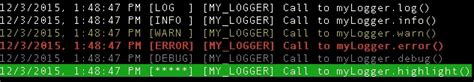 Github Garyns Onelinelogger Simple Node Logging To Upgrade And Extend Console Log