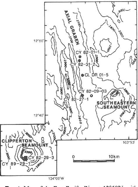 Figure 2 From Hydrogen Sulphur And Neodymium Isotope Variations In The Mantle Beneath The Epr
