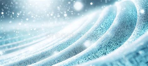 Abstract Data Flow Swirling Lines Of Binary Code In Gradient Blues