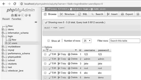 Free Programming Source Codes And Computer Programming Tutorials Login System Using Ruby And Mysql