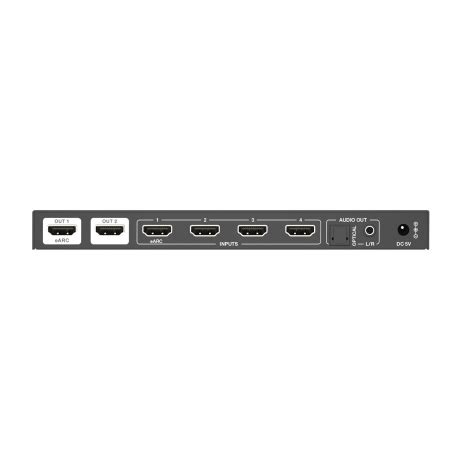 8K60 HDMI 4 IN 2 OUT Matrix Switch