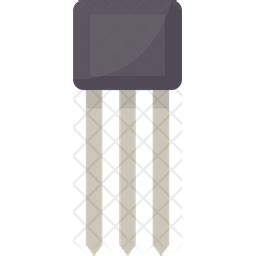 Transistor Icon Download In Flat Style