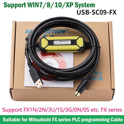 Fx1nfx2nfx1sfx3u Series Plc Programming Cable Data Download Line Usb