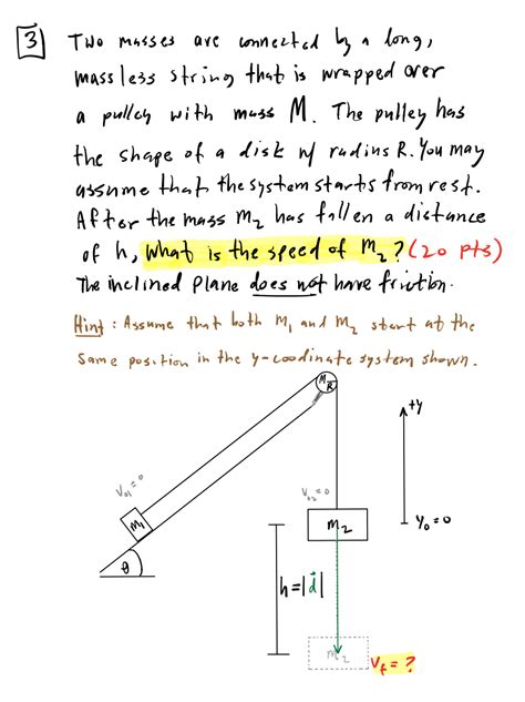 Solved Two Masses Are Connected By A Long Massless String Chegg