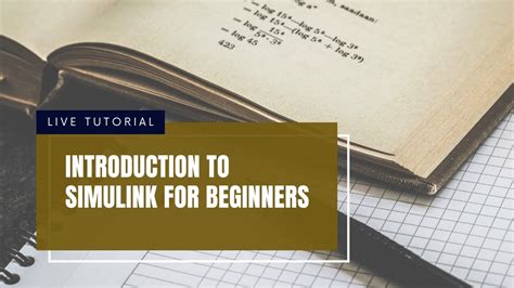 Introduction To Simulink For Beginners Youtube