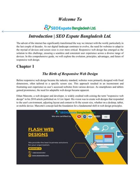 Best Practices For Mobile Responsive Design 1pptx