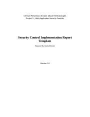 Web Application Security Best Practices Implementation Guide Course Hero