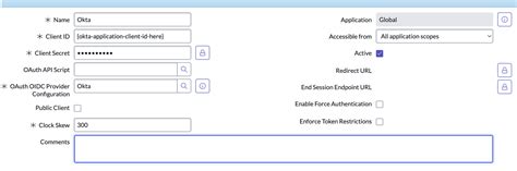 Configuration In ServiceNow For Client Credentials Grant Type