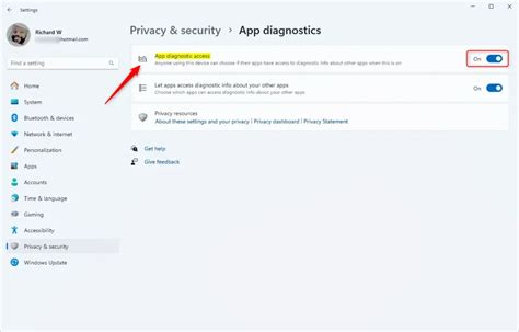 Enable Or Disable App Diagnostics Access In Windows Geek Rewind