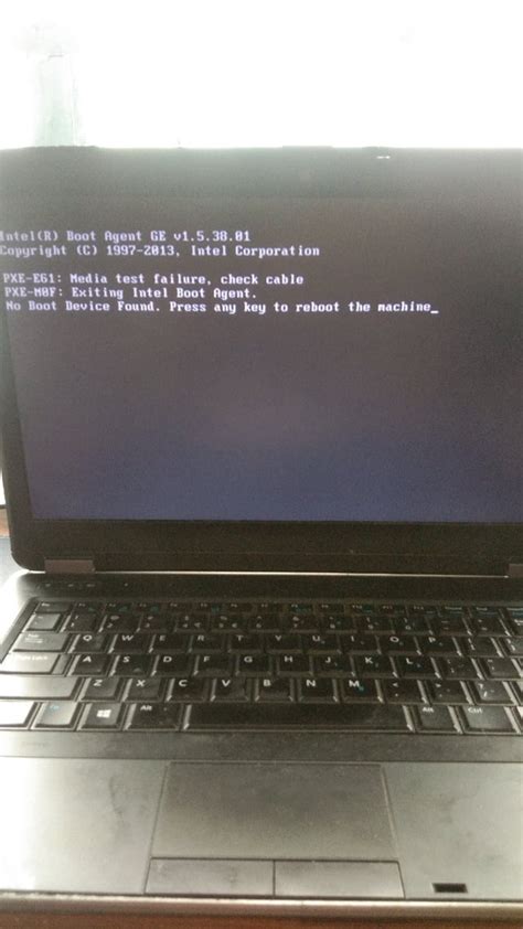 No Boot Device Found Rdell
