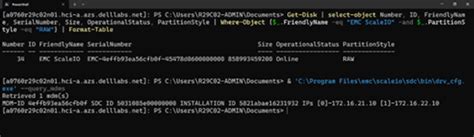 Creating A Powerflex Backed Csv Implementation Guide Consuming Powerflex Block Storage From