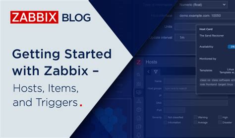 Getting Started With Zabbix Hosts Items And Triggers Zabbix Blog